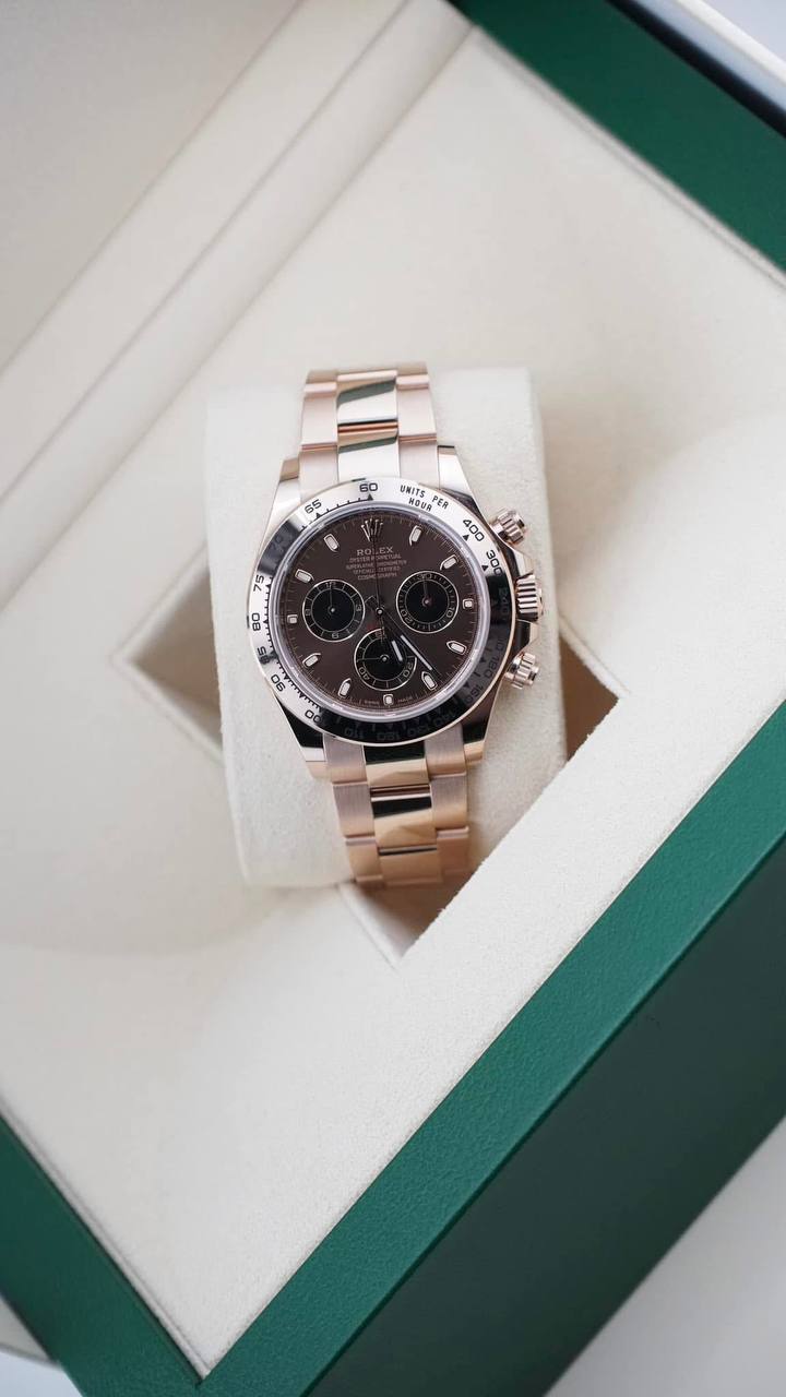 Rolex Cosmograph Daytona 40mm Everose Gold – Moda Watch Club
